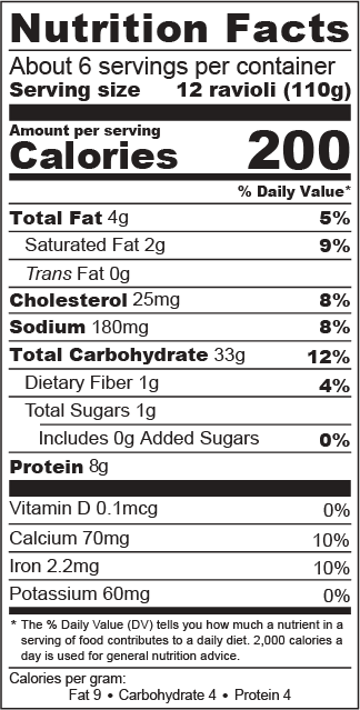 Celentano® Mini Rounds Cheese Ravioli | Rosina Food Products