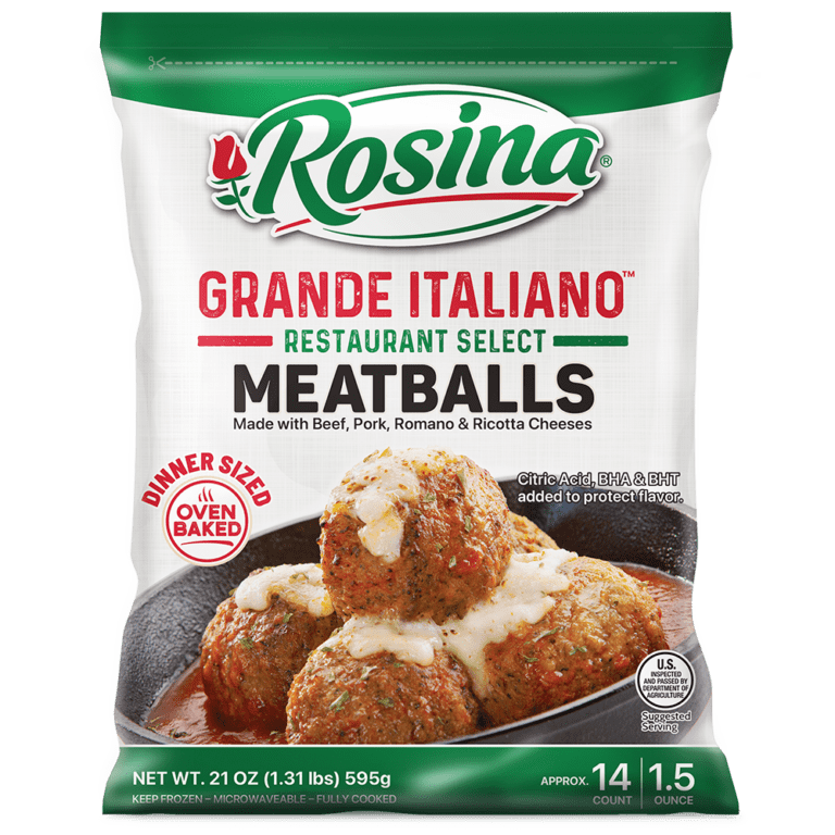 Rosina® Gluten-Free Meatballs | Rosina Food Products